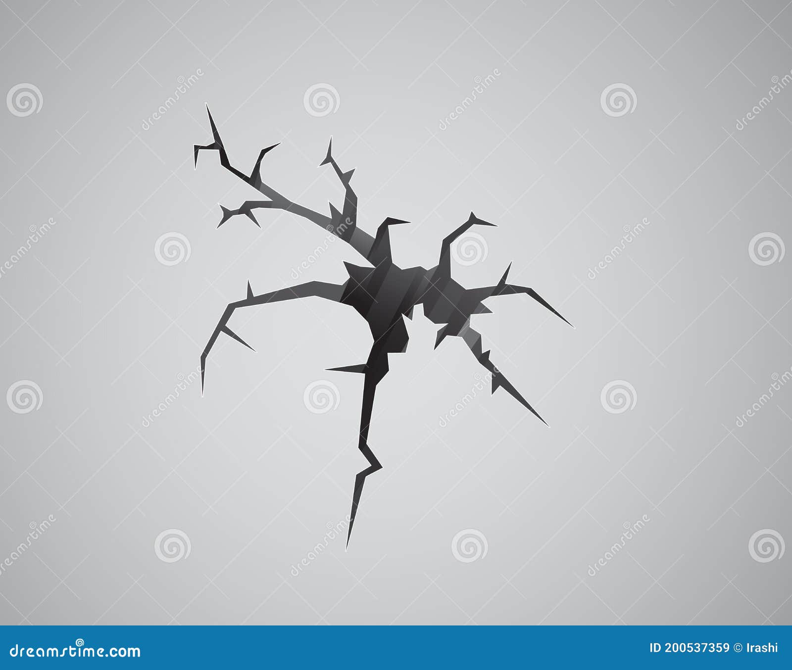 Fondo Abstracto De Superficie Rota Ilustración del Vector - Ilustración ...