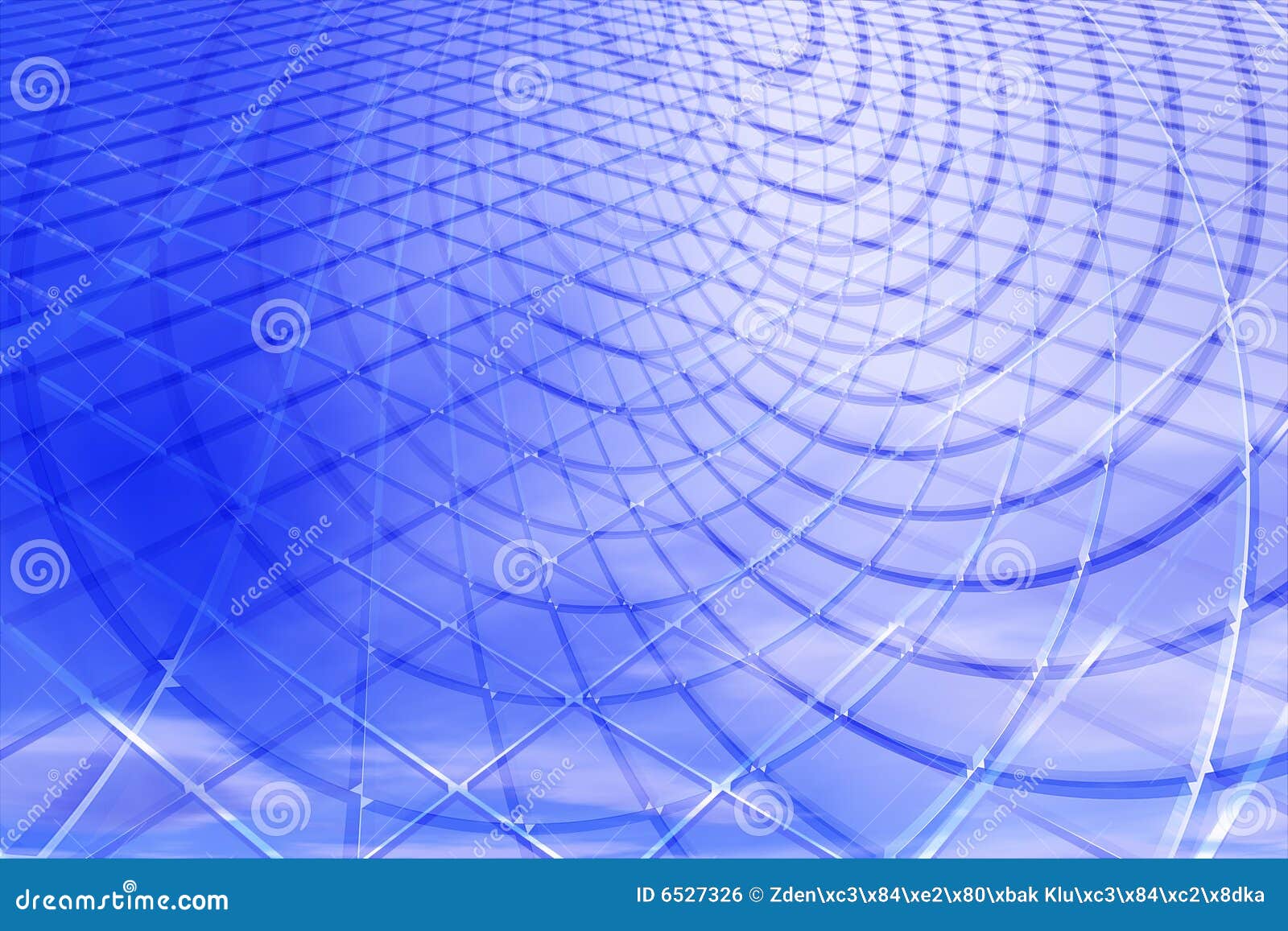 Fondo Abstracto Del Azul 3D Stock de ilustración - Ilustración de ...