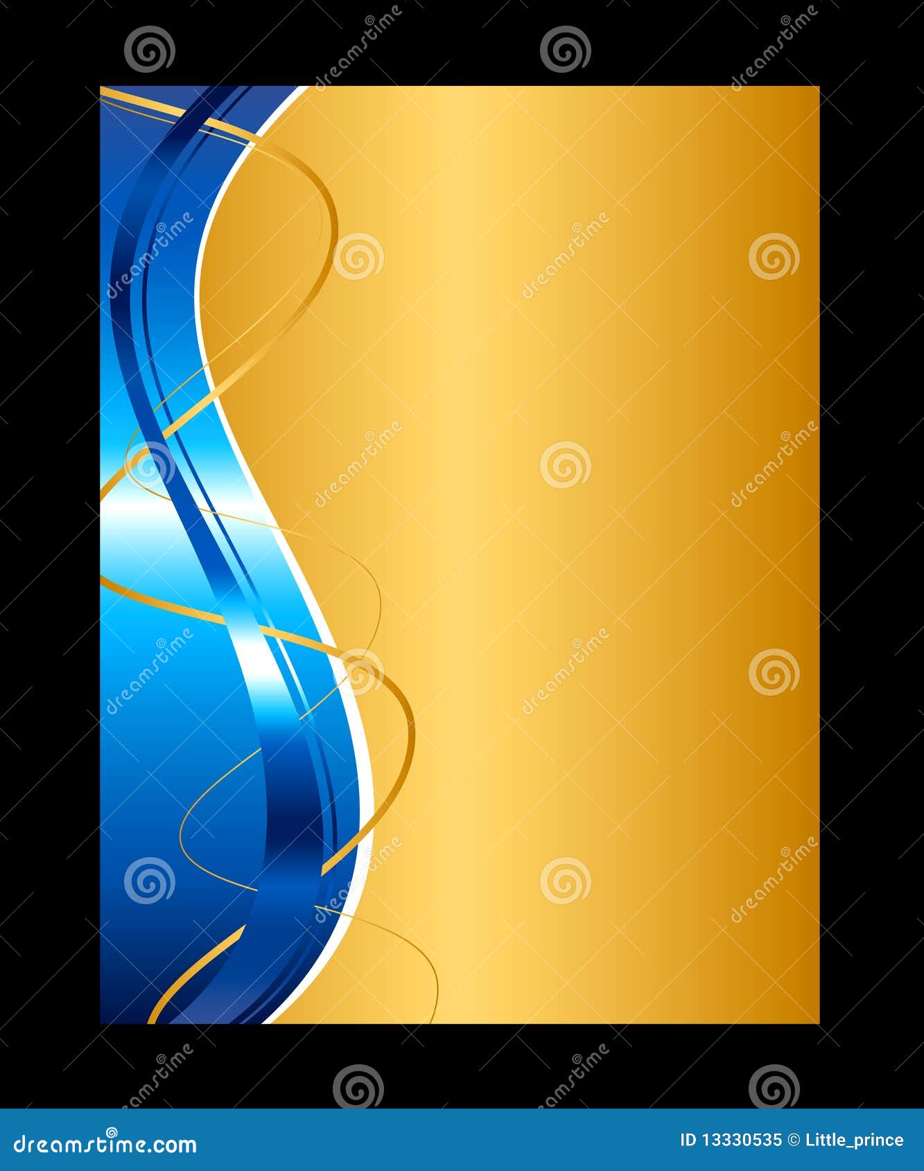 Fondo Abstracto Del Azul Y Del Oro Ilustración del Vector - Ilustración ... Fondo Abstracto Del Azul Y Del Oro Ilustración del Vector - Ilustración ...