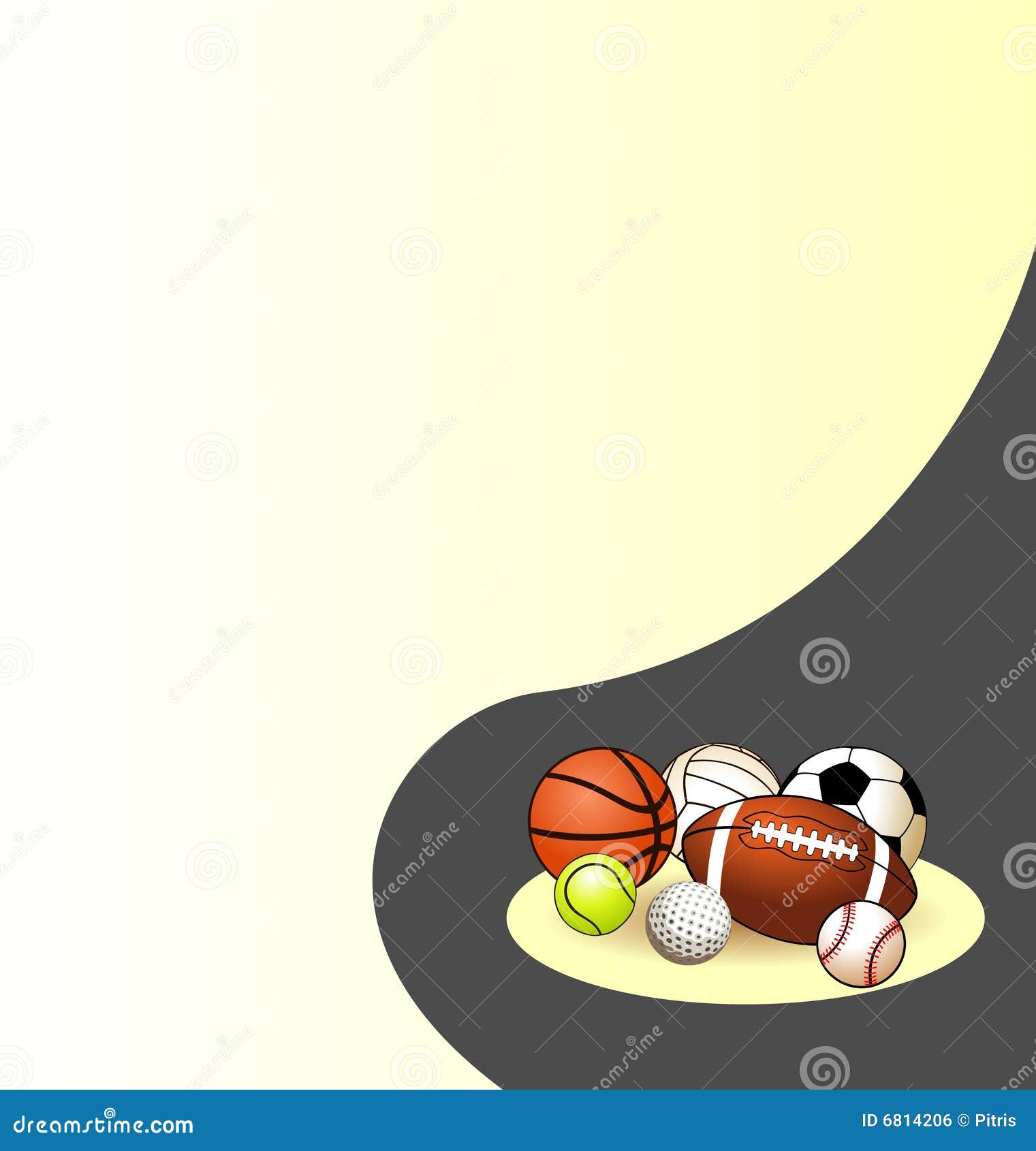 Fondo Abstracto Del Deporte Ilustración del Vector - Ilustración de ...