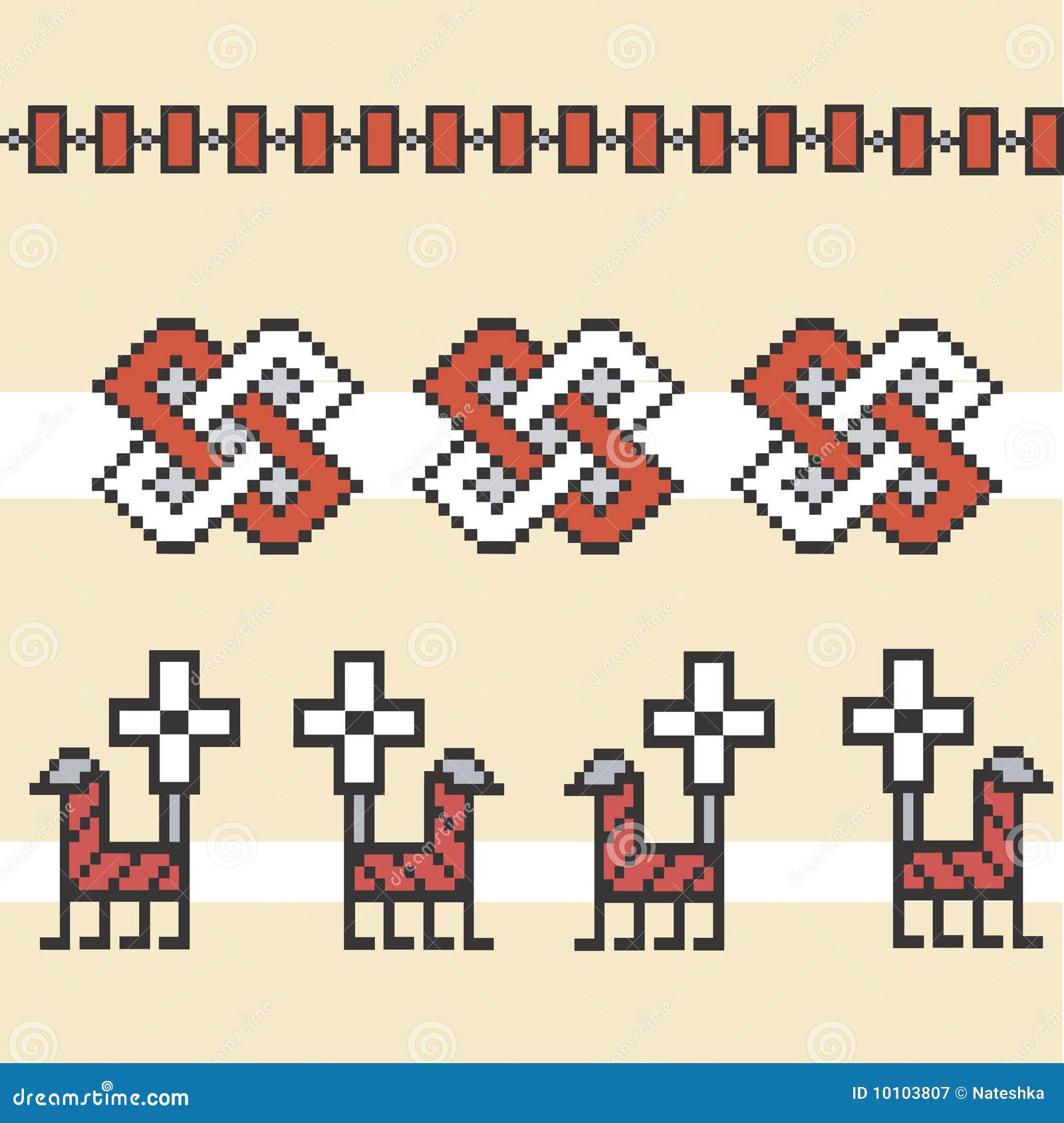 Fondo Abstracto Del Folklore Ilustración del Vector - Ilustración de ...