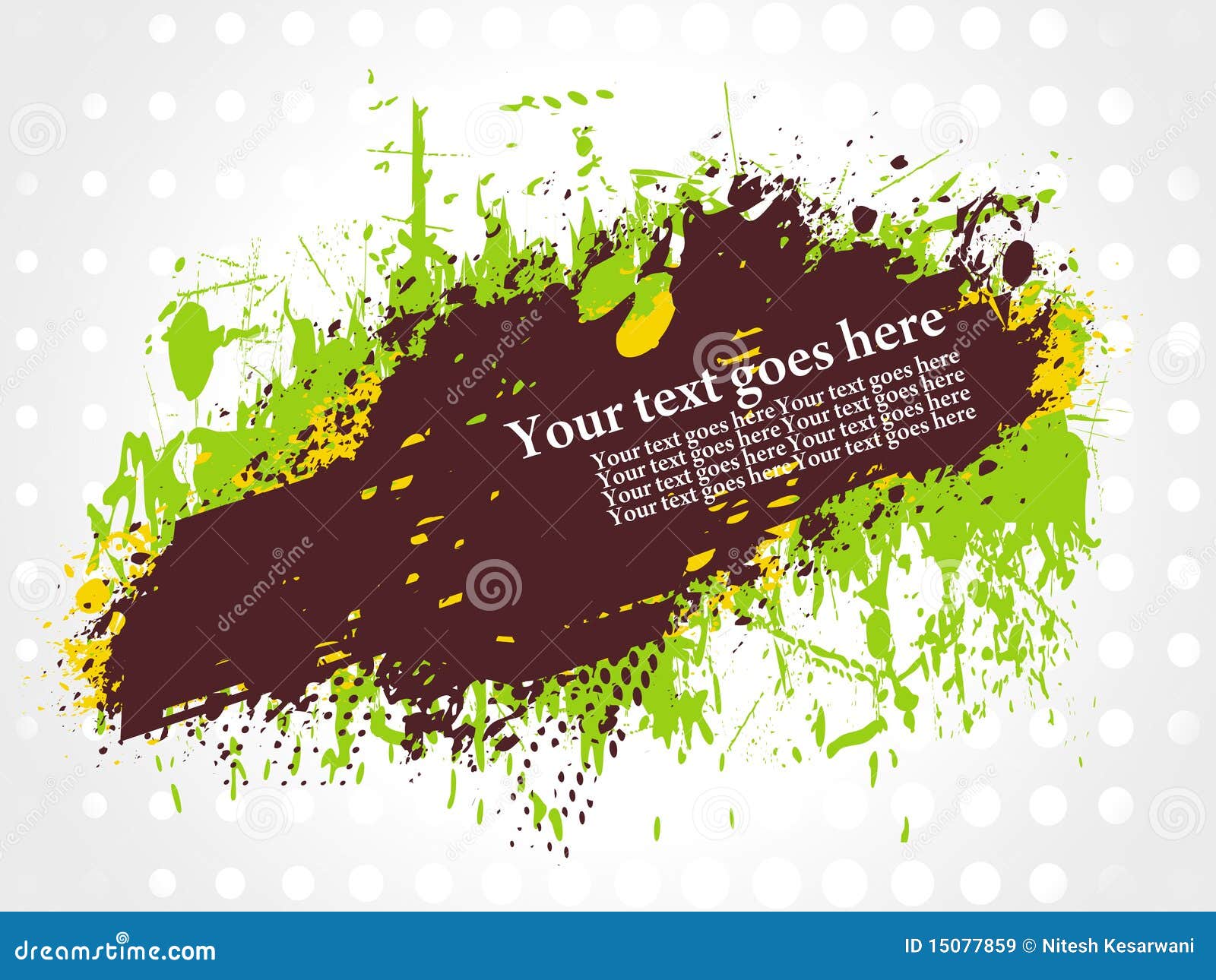 Fondo Abstracto Del Inksplash Ilustración del Vector - Ilustración de ...