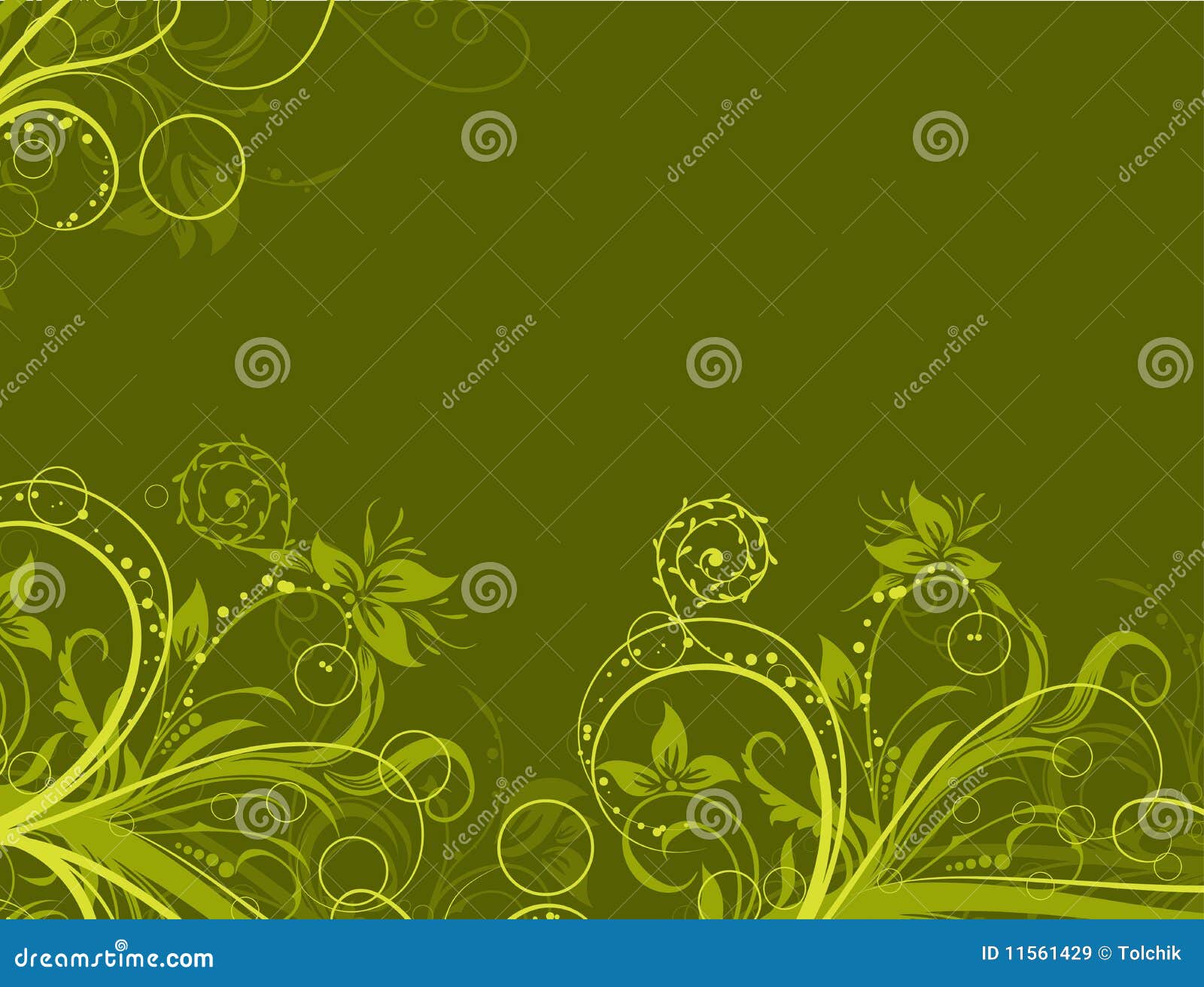 Fondo Abstracto Floral, Vector Ilustración del Vector - Ilustración de ...