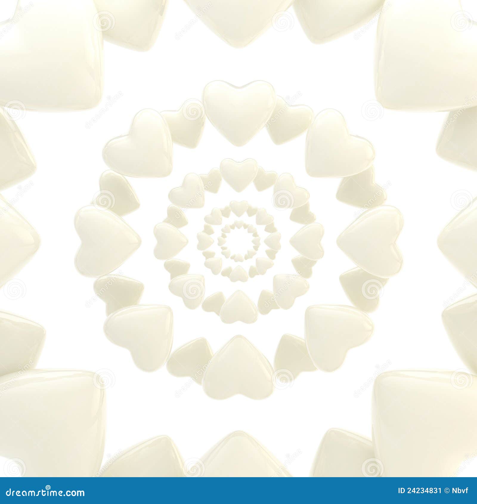 Fondo Abstracto Hecho De Corazones Brillantes Stock de ilustración ...