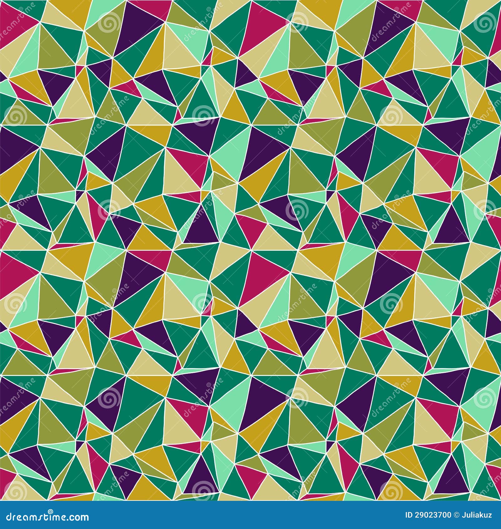 Fondo Abstracto Inconsútil De Origami Ilustración del Vector ...