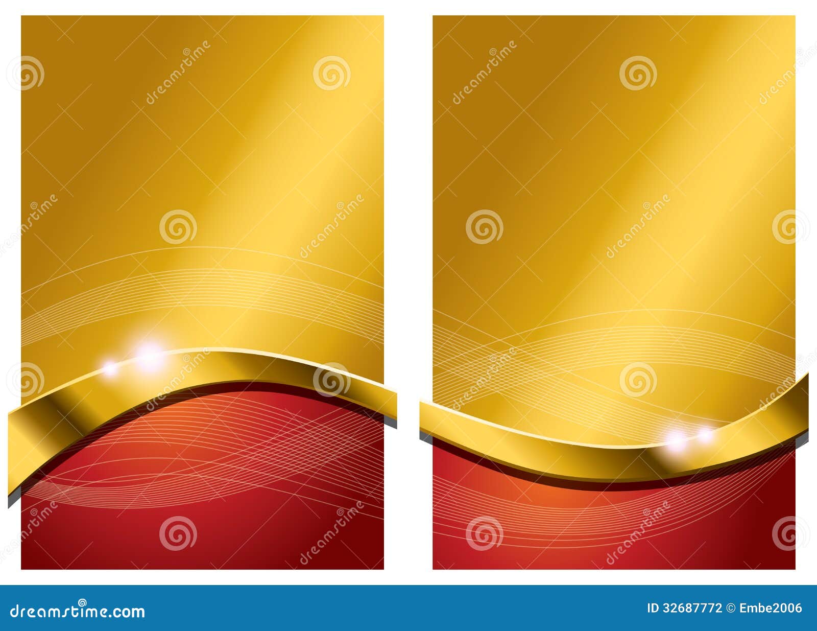 Fondo Abstracto Rojo Del Oro Ilustración del Vector - Ilustración de ...