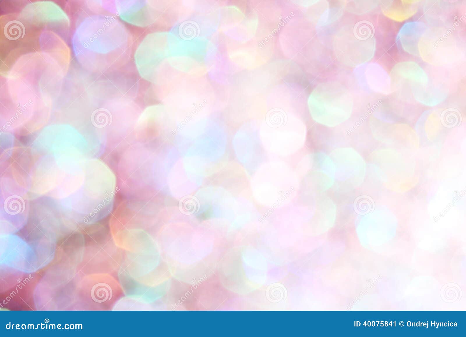 Fondo Abstracto Con Luces Rosas