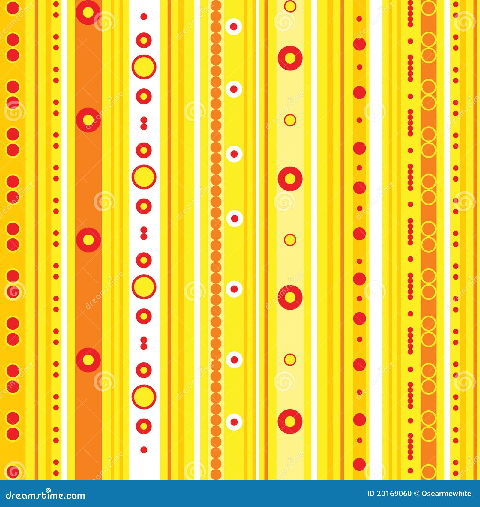 Fondo amarillo rayado ilustración del vector. Ilustración de color ...