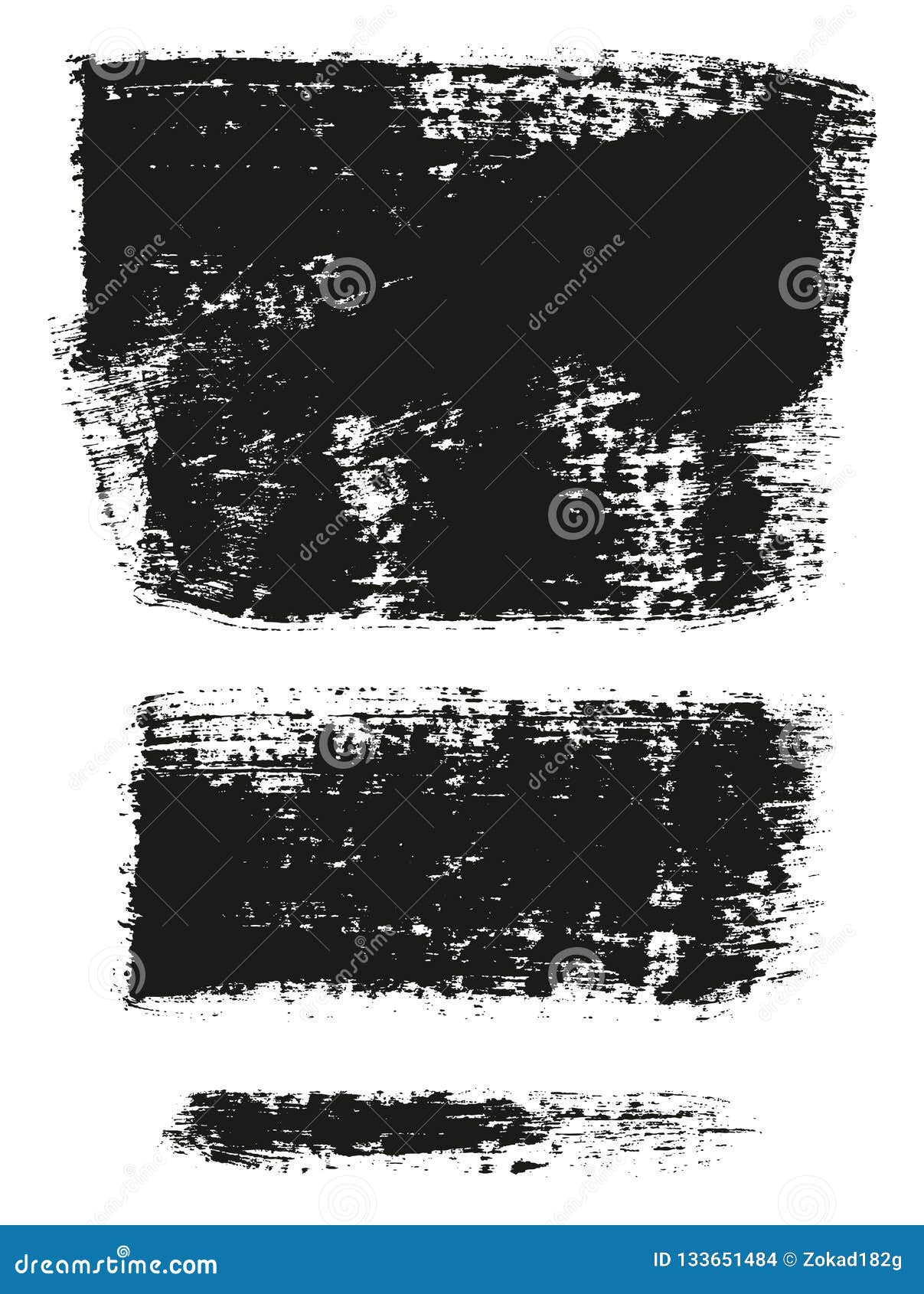 Fondo ancho de la brocha ilustración del vector. Ilustración de ...