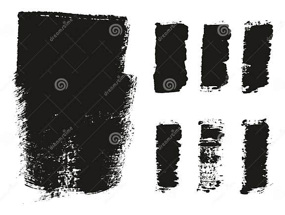 Fondo ancho de la brocha ilustración del vector. Ilustración de ...