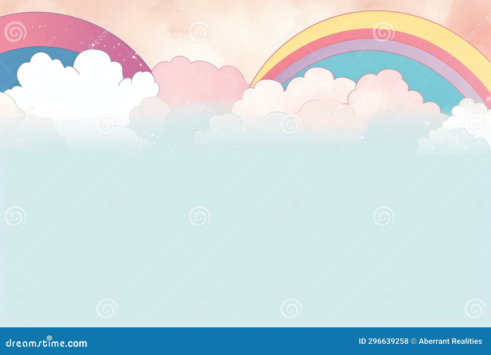 Fondo Arco Iris Con Nubes Y Un Arco Iris En El Cielo Stock de ... Fondo Arco Iris Con Nubes Y Un Arco Iris En El Cielo Stock de ...
