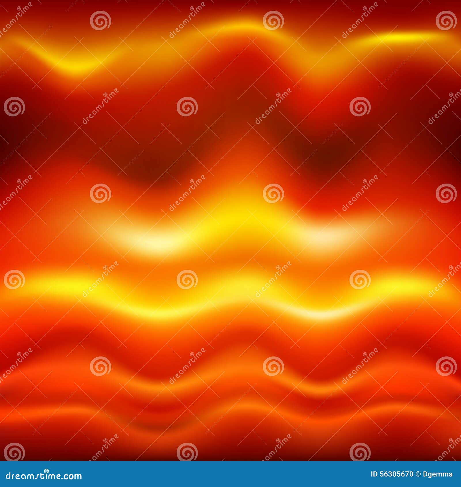 Fondo ardiente abstracto ilustración del vector. Ilustración de onda ...