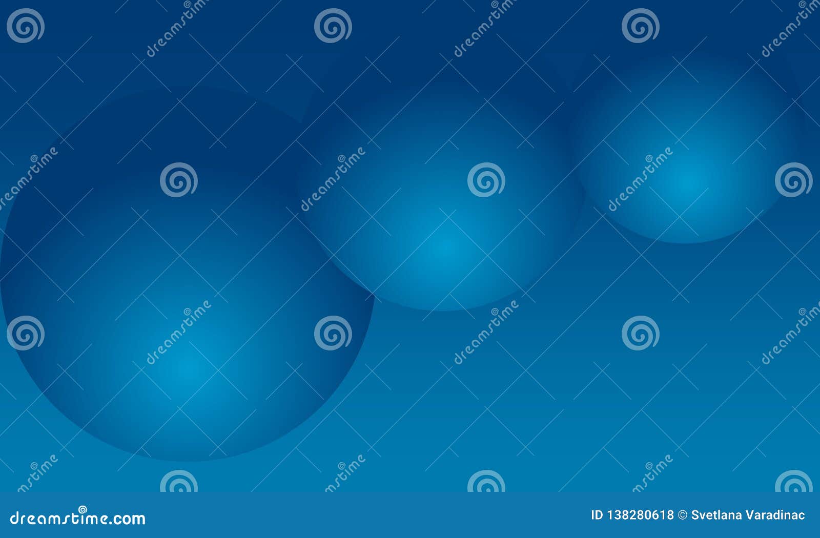 Fondo Azul Abstracto Con Las Bolas Ilustración del Vector - Ilustración ...