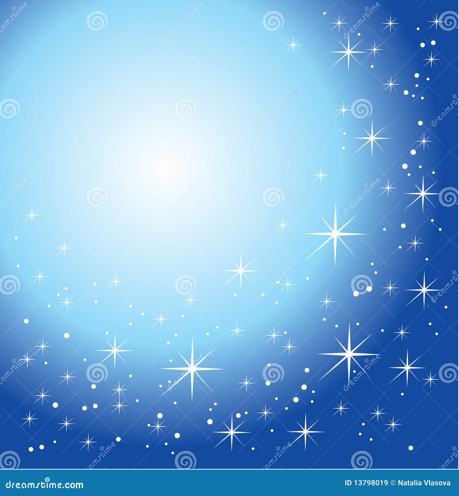 Fondo azul brillante ilustración del vector. Ilustración de moderno ...