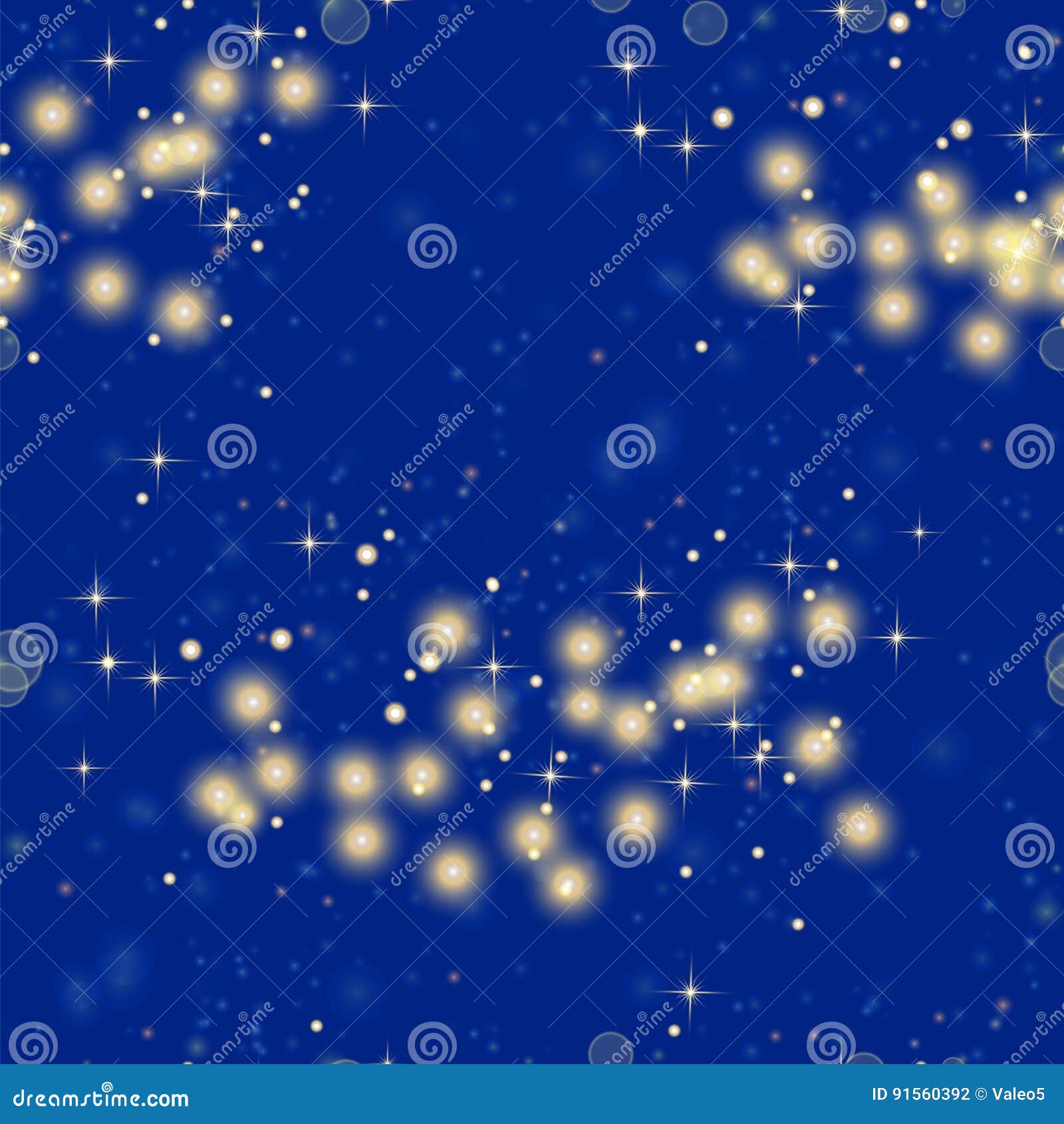 Fondo Azul Claro Estrellado Ilustración del Vector - Ilustración de ...