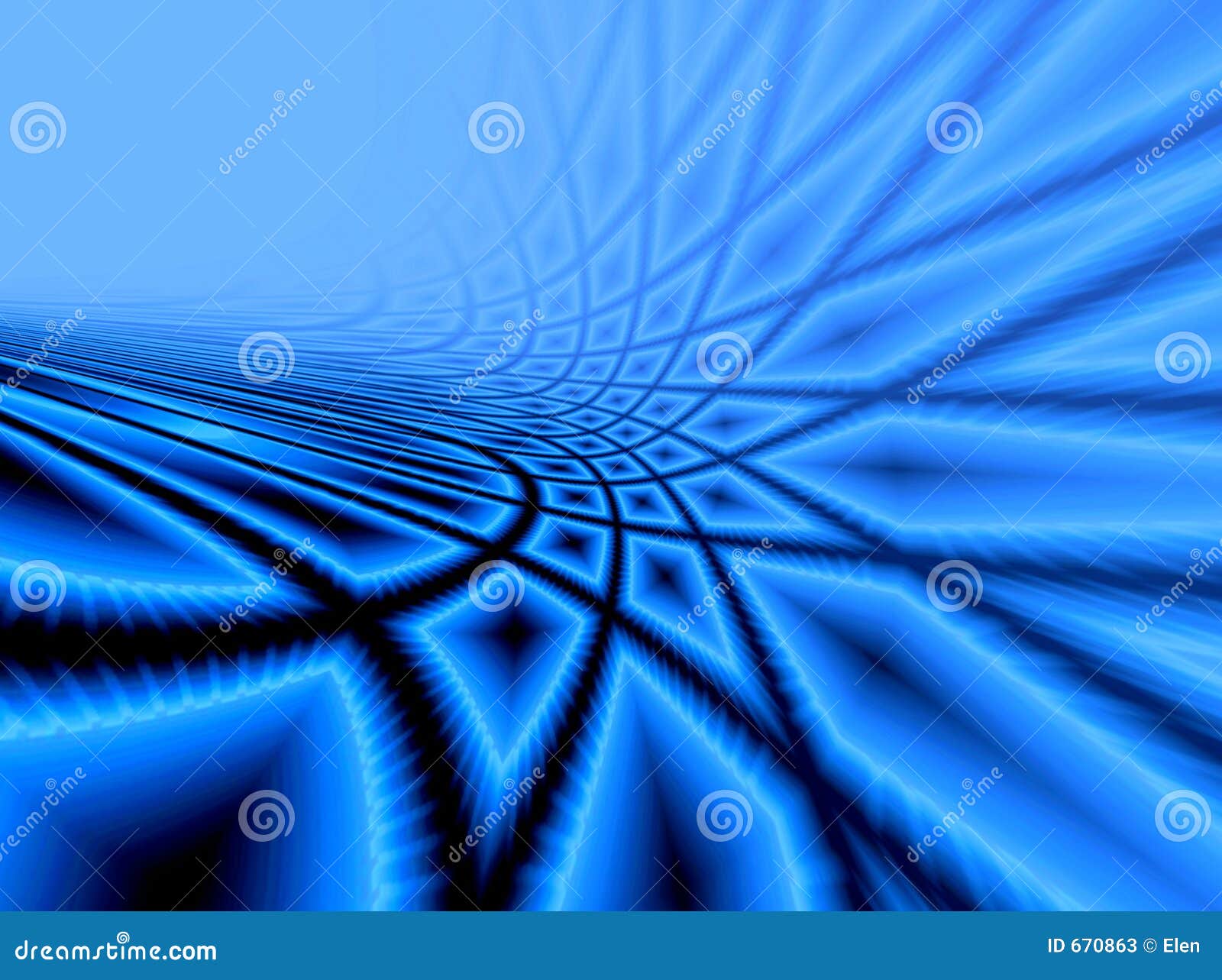 Fondo azul con los rayos stock de ilustración. Ilustración de pintura ...