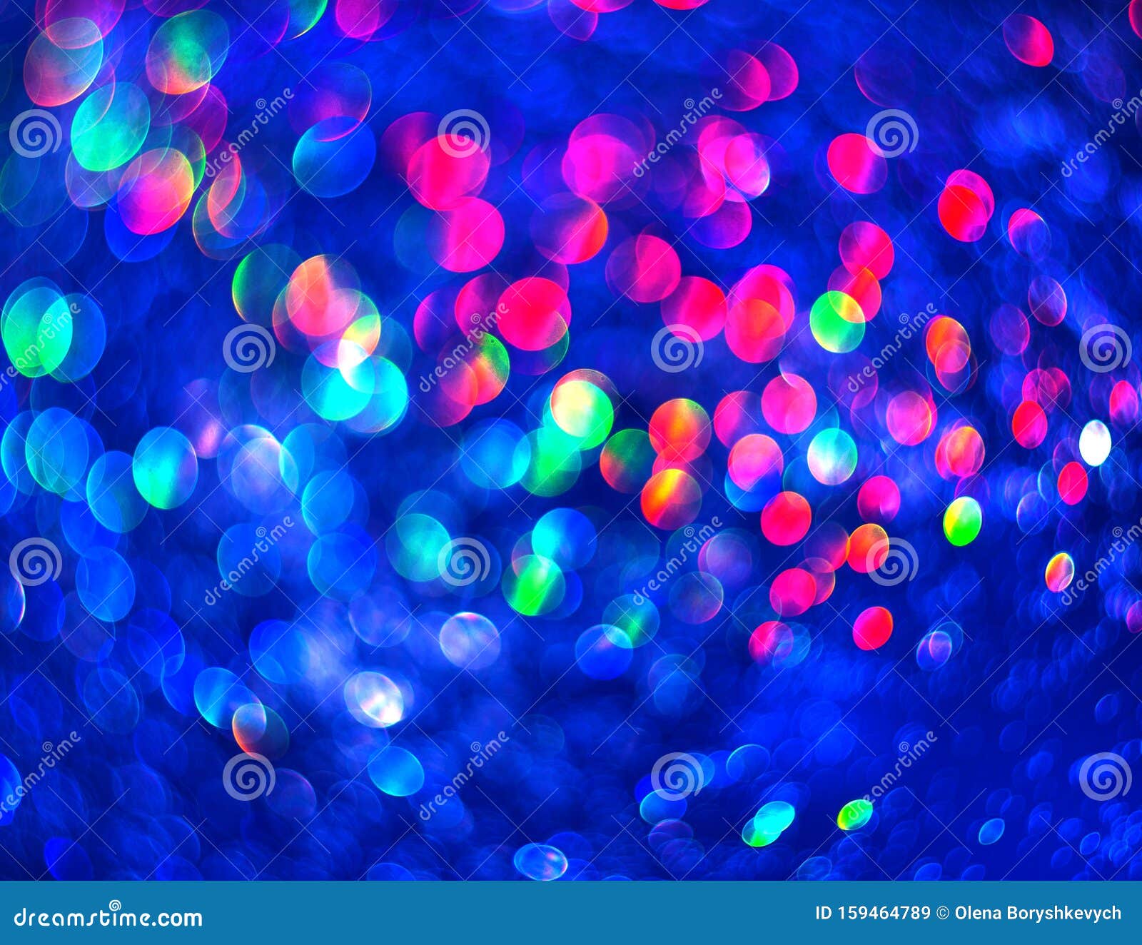 Fondo azul con luces imagen de archivo. Imagen de navidad - 159464789