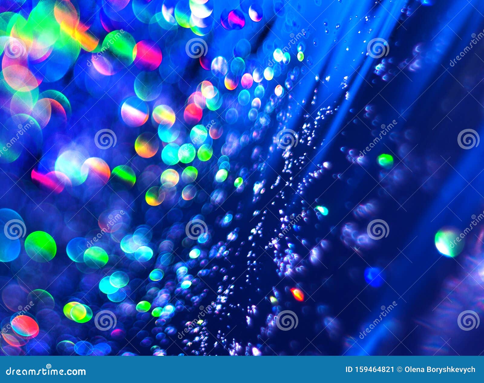 Fondo azul con luces imagen de archivo. Imagen de brillante - 159464821