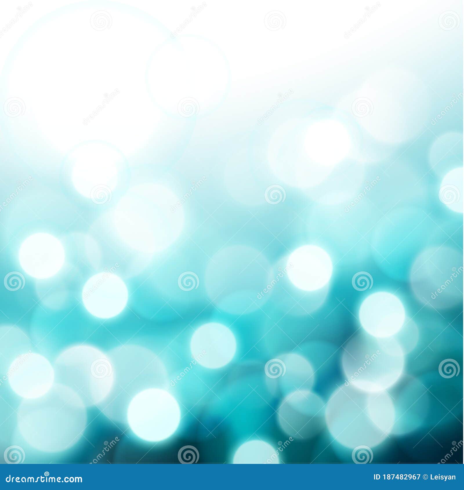 Fondo Azul Con Luces Desenfocadas Ilustración del Vector - Ilustración ...