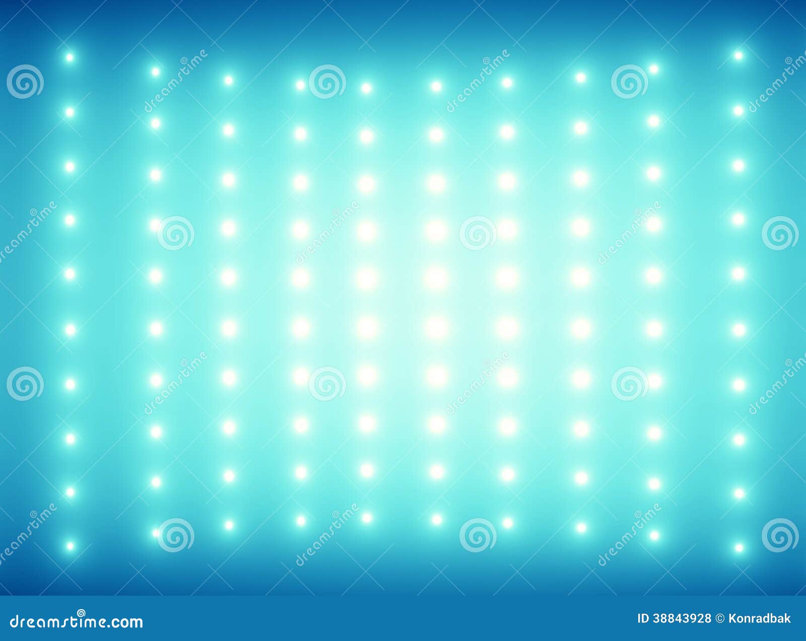 Fondo Azul Con Luces Tenues Minúsculas Stock de ilustración ...