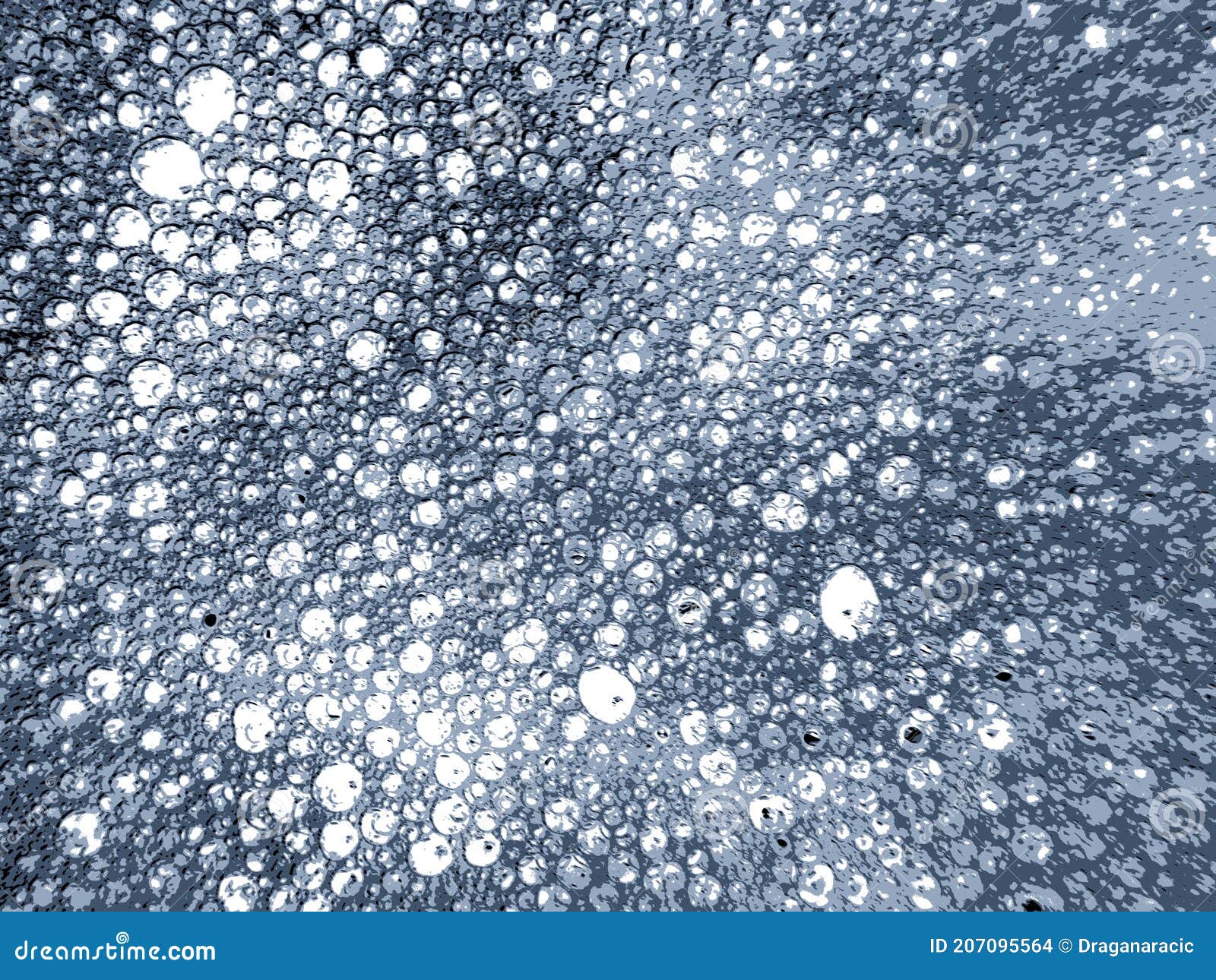 Fondo Azul De Burbujas Brillantes Foto de archivo - Imagen de azul ...