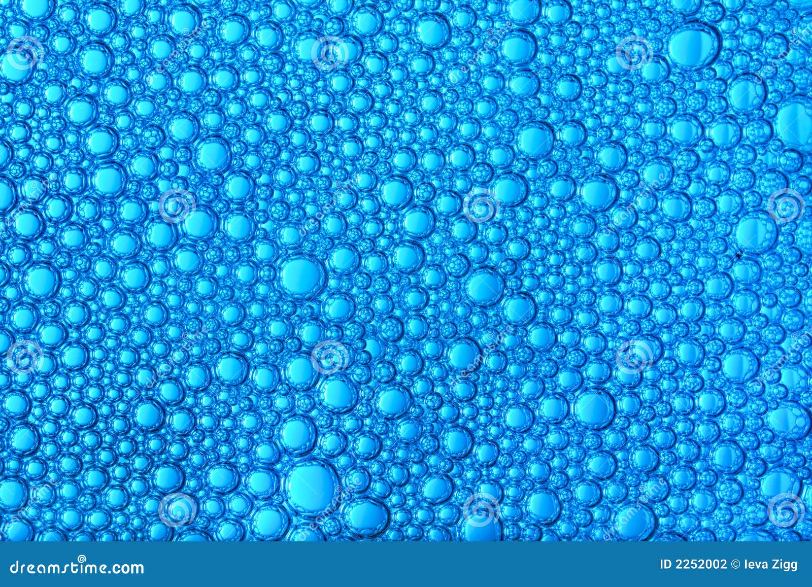 Fondo azul de la burbuja foto de archivo. Imagen de agua - 2252002