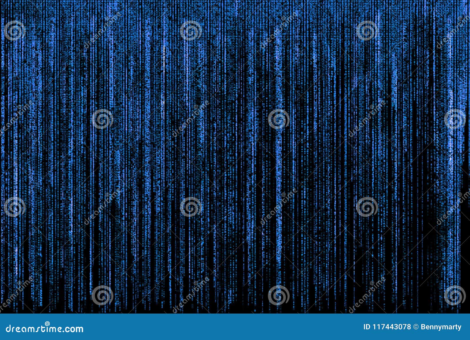 Fondo azul de la matriz stock de ilustración. Ilustración de internet ...