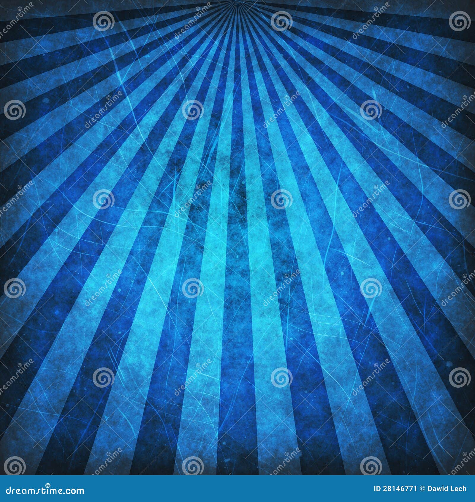 Fondo Azul De Los Rayos De Sol Del Grunge Stock de ilustración ...