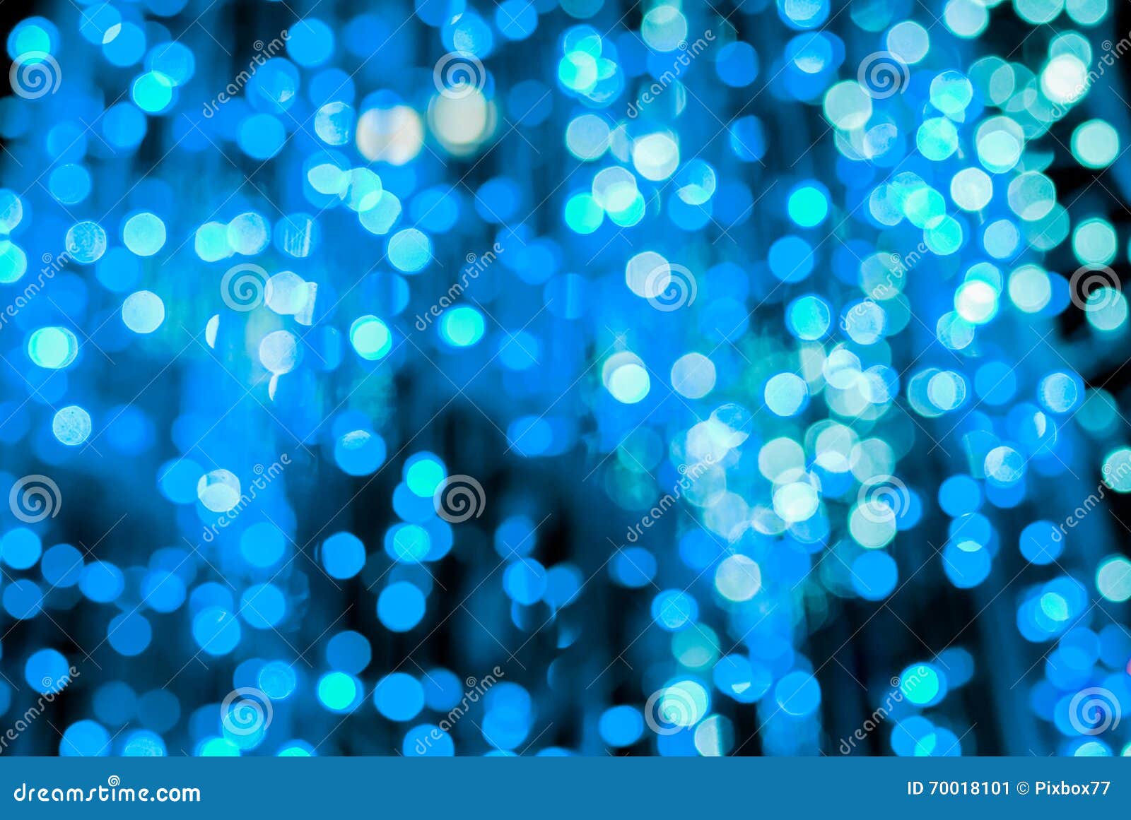 Fondo Azul Del Bokeh De La Luz Del LED Imagen de archivo - Imagen de ...