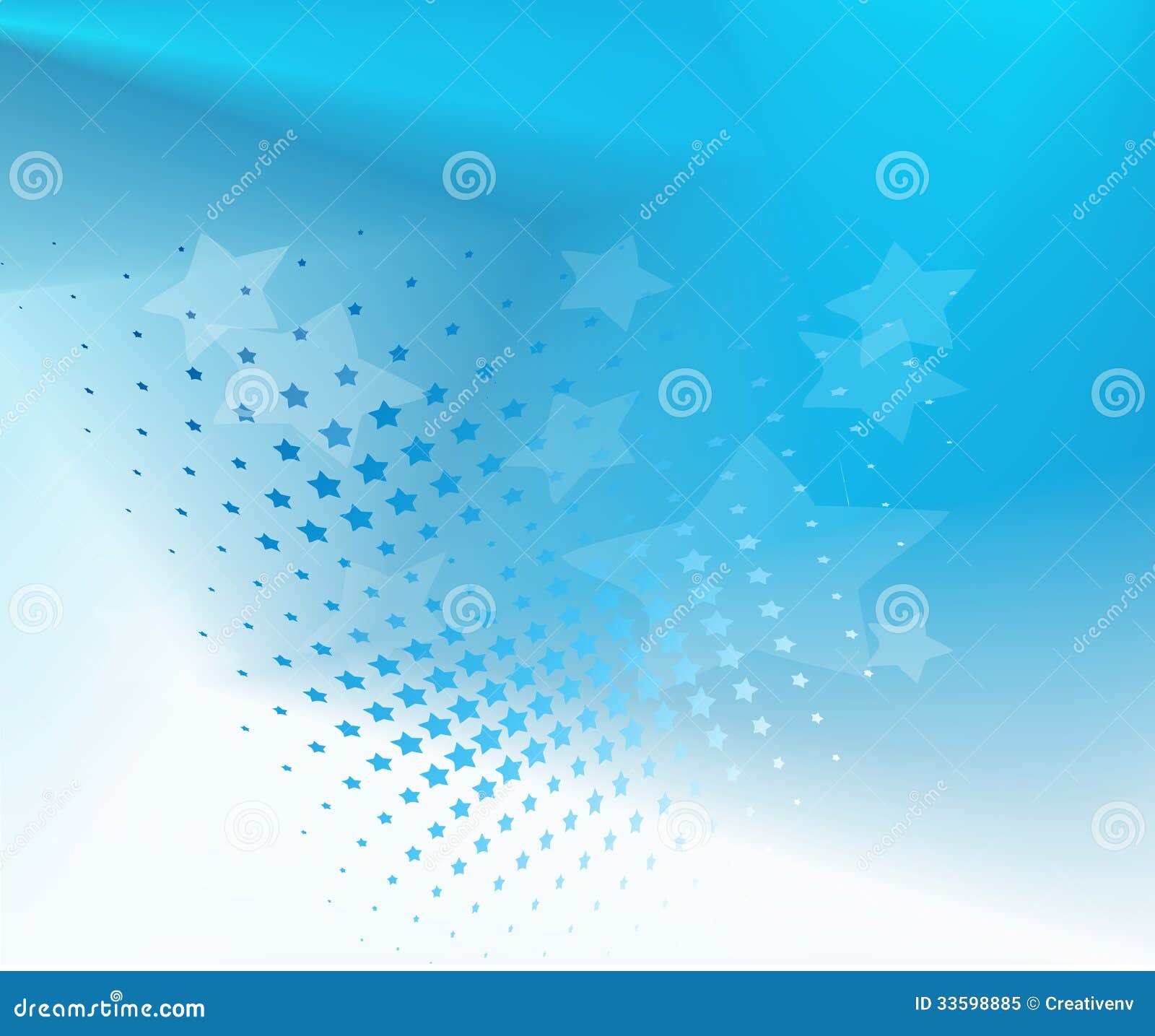 Fondo Azul Estrellado Abstracto Stock de ilustración - Ilustración de ...