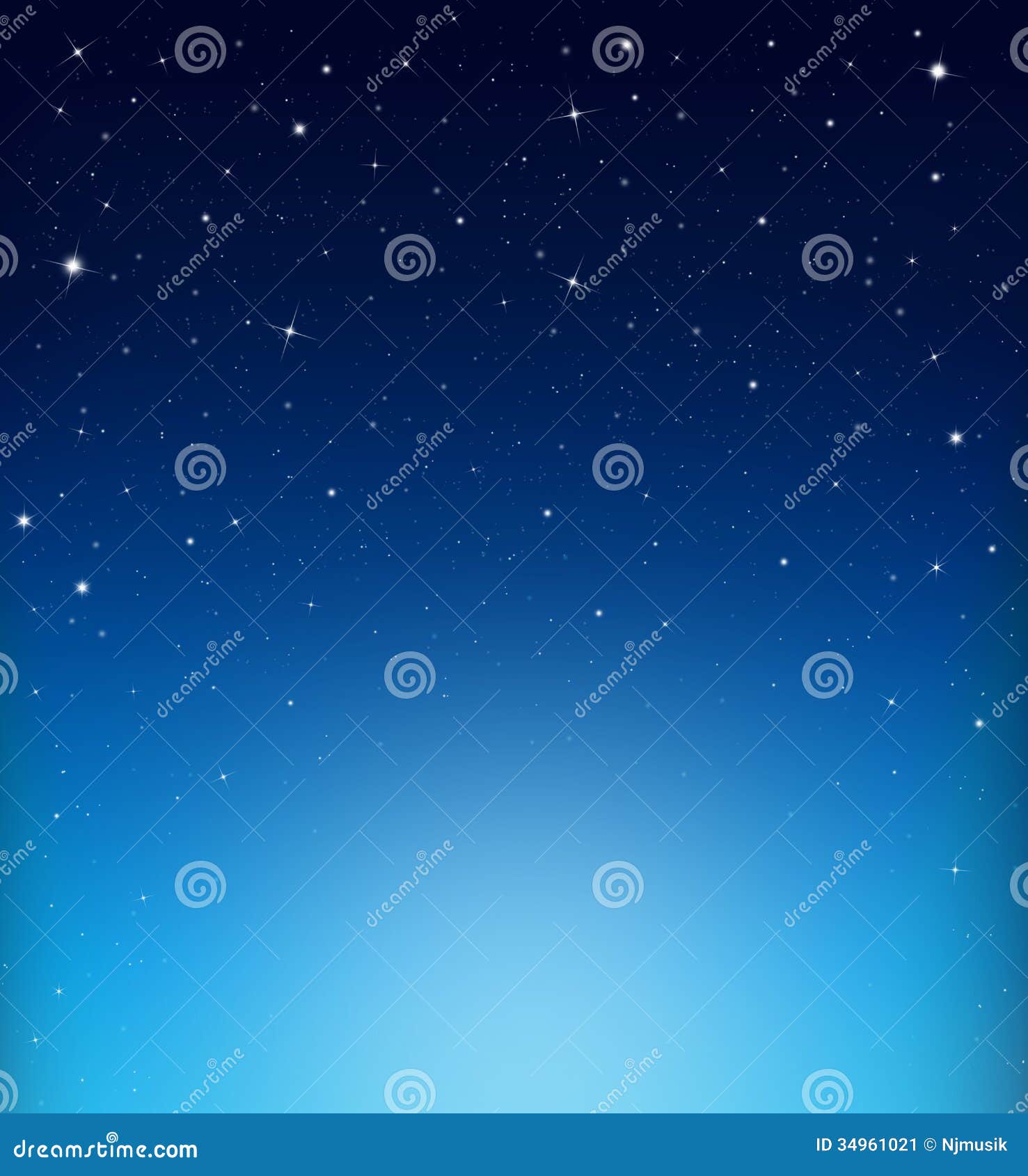 Fondo Azul Estrellado Abstracto Imagen de archivo - Imagen de blanco ...