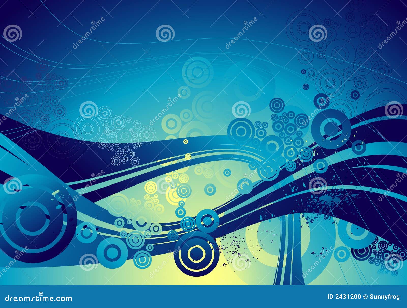 Fondo azul, vector ilustración del vector. Ilustración de wallpaper ...