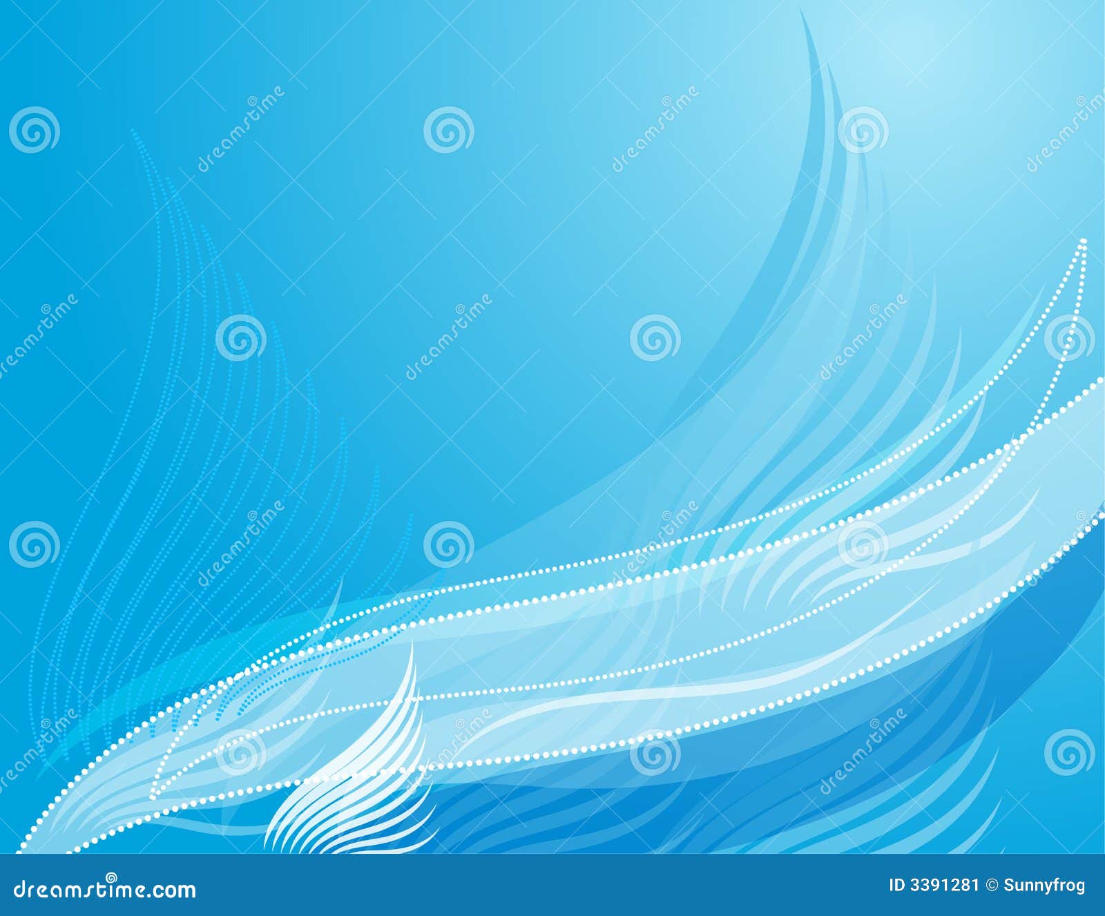 Fondo azul, vector ilustración del vector. Ilustración de forma - 3391281