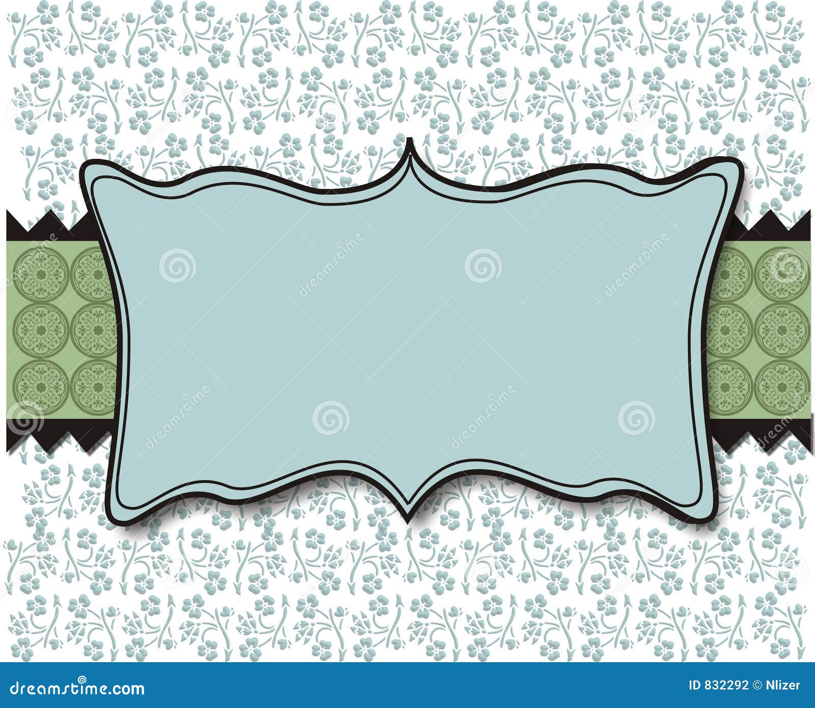 Fondo Azul Y Verde En Colores Pastel Stock de ilustración - Ilustración ...