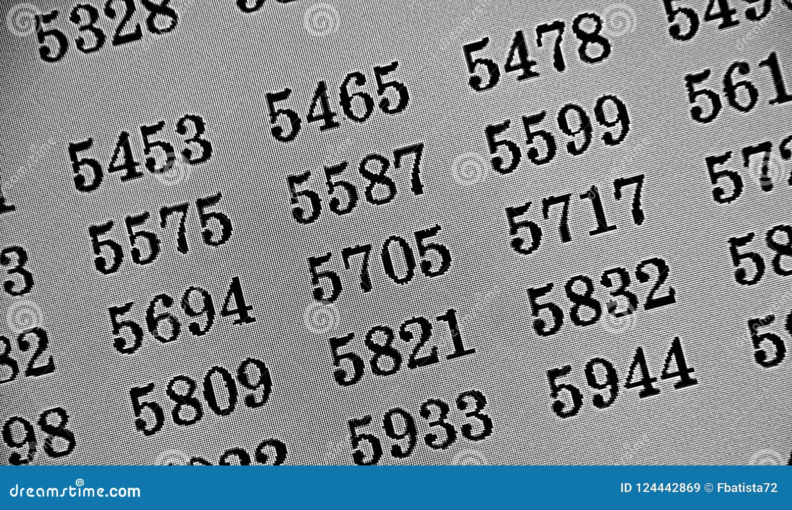 Fondo Blanco HDR Con Muchos Números Imagen de archivo - Imagen de ...