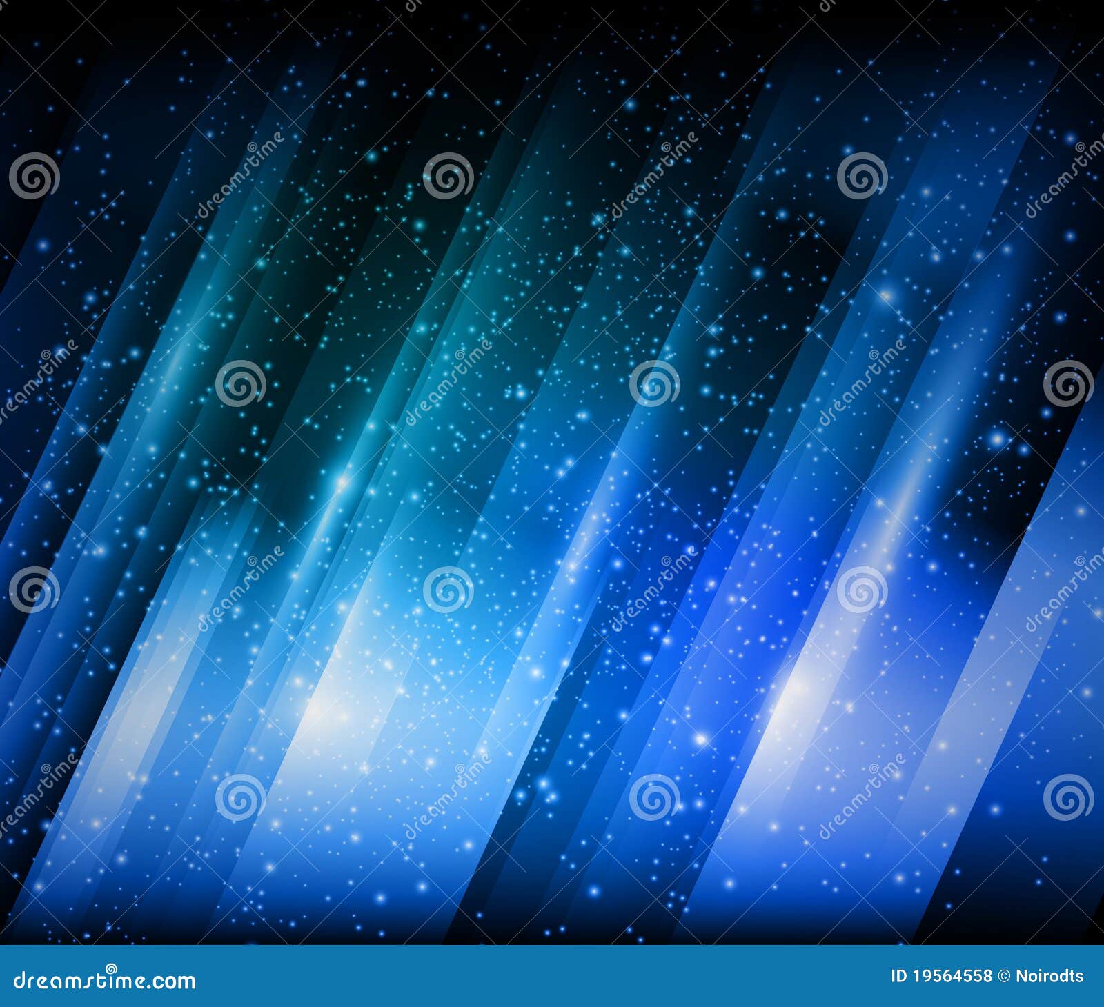 Fondo Brillante Azul Abstracto Ilustración del Vector - Ilustración de ...