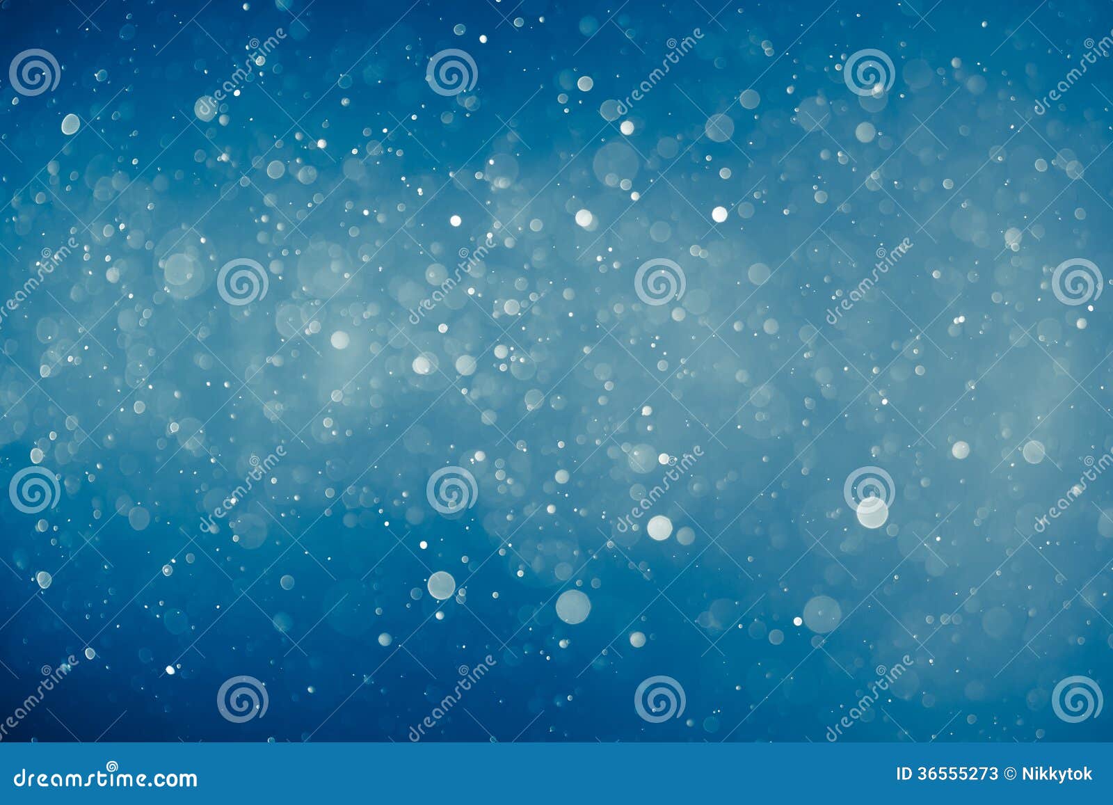 Fondo Brillante Azul Del Bokeh Imagen de archivo - Imagen de helada ...