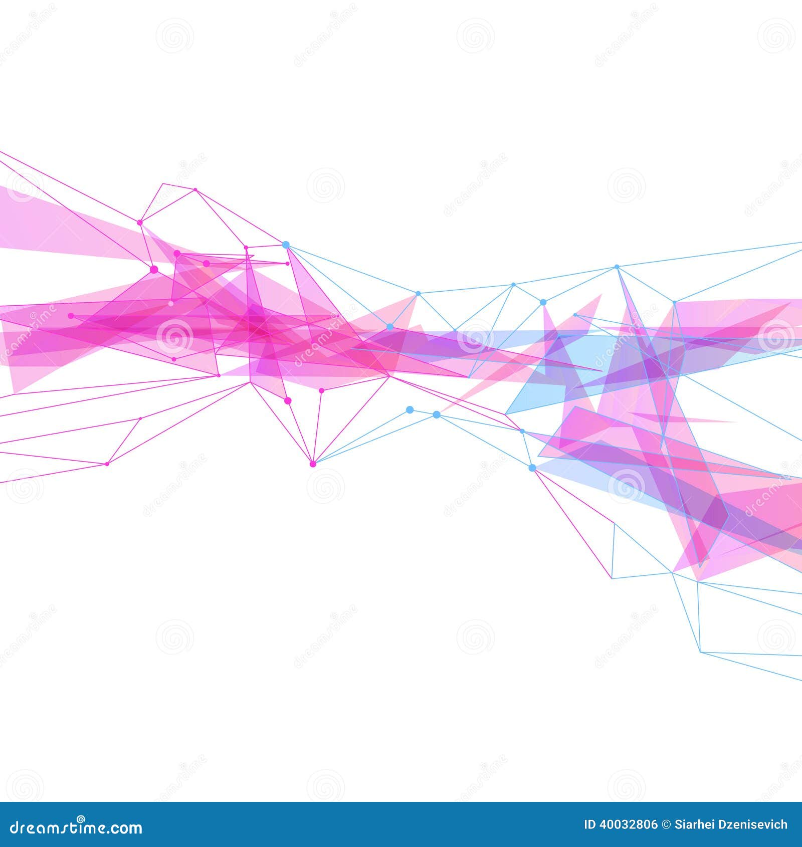 Fondo Brillante De La Onda Triangular Moderna Abstracta Ilustración del ...