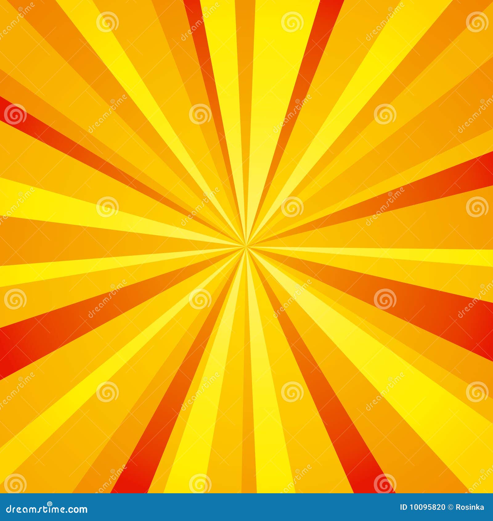 Fondo Brillante De Los Rayos (anaranjado) Ilustración del Vector ...