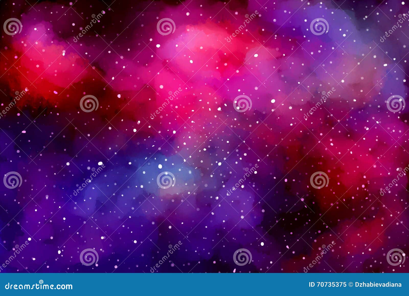 Fondo cósmico ilustración del vector. Ilustración de necrosis - 70735375