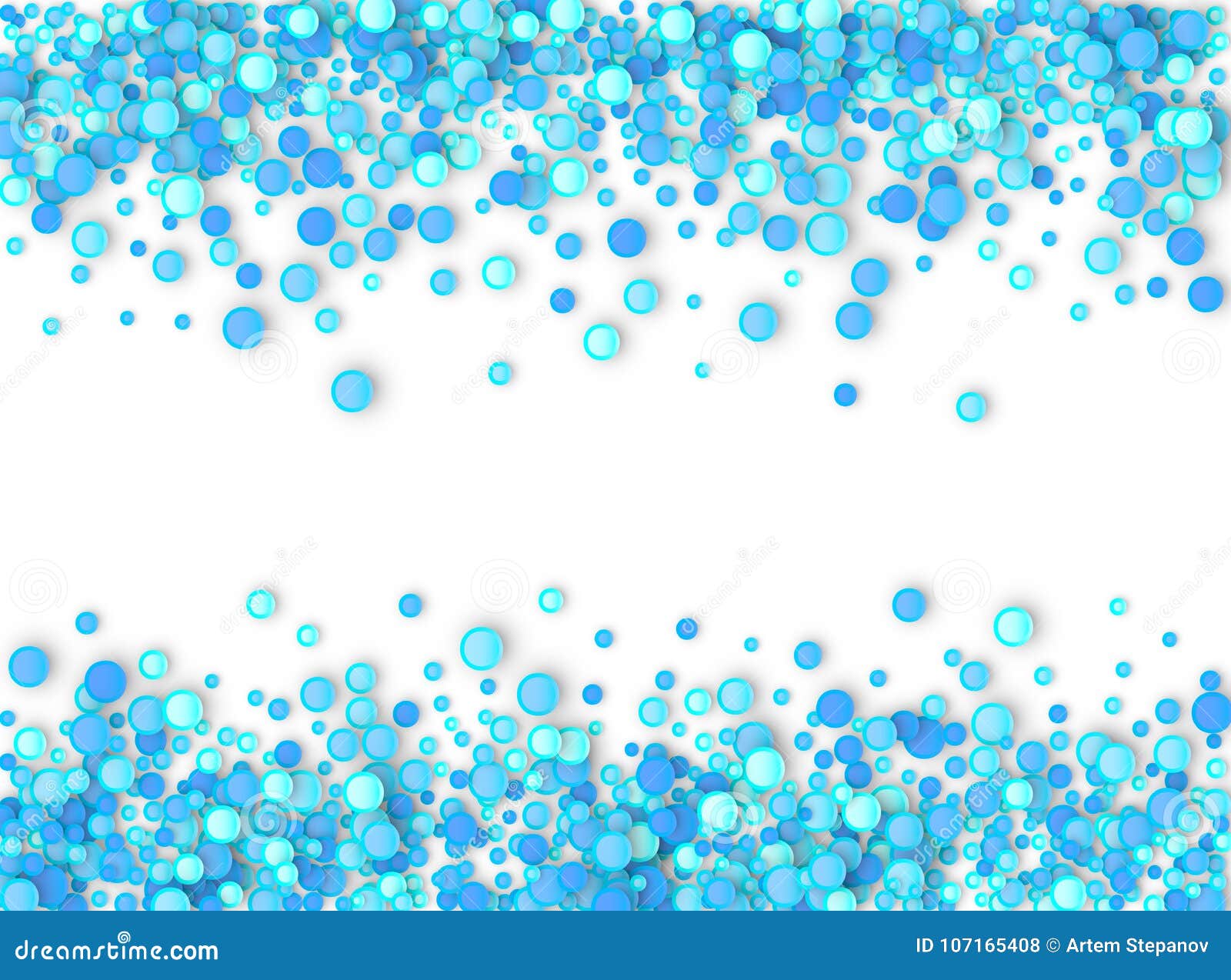 Fondo Carnaval Azul Del Confeti Ilustración del Vector - Ilustración de ...