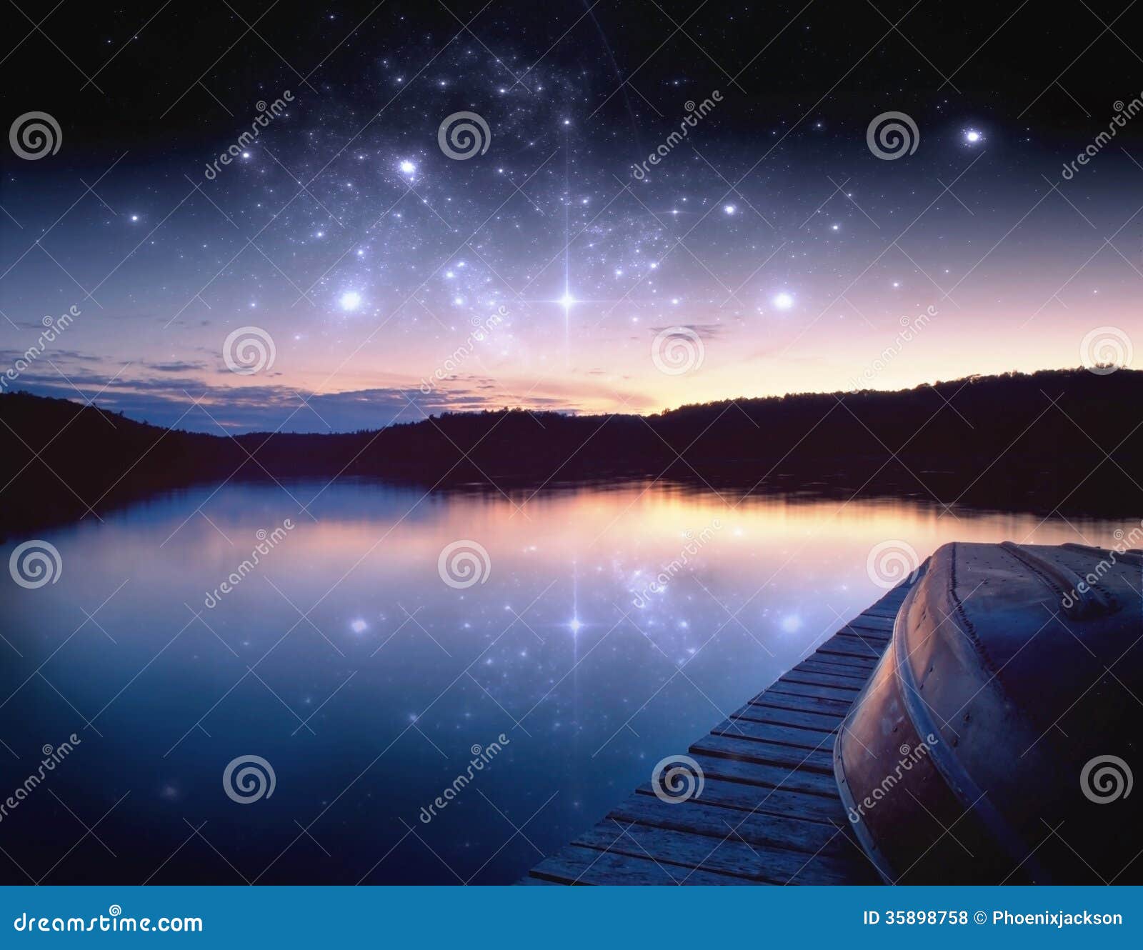 Fondo -- Celestial Paradise Foto de archivo - Imagen de cielo, noche ...