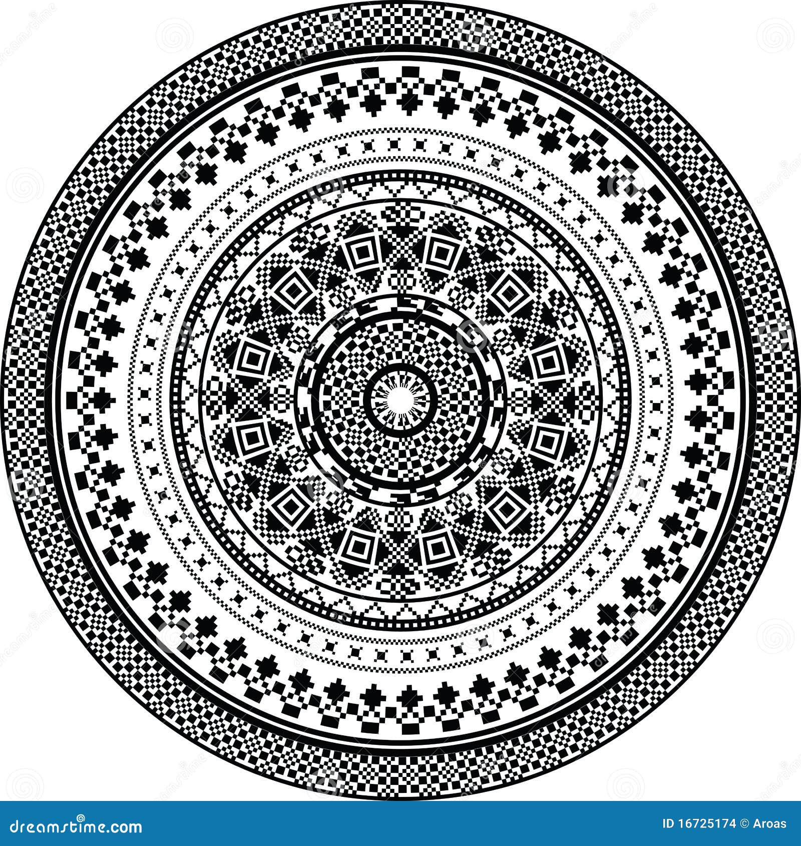 Fondo circular abstracto ilustración del vector. Ilustración de muestra ...