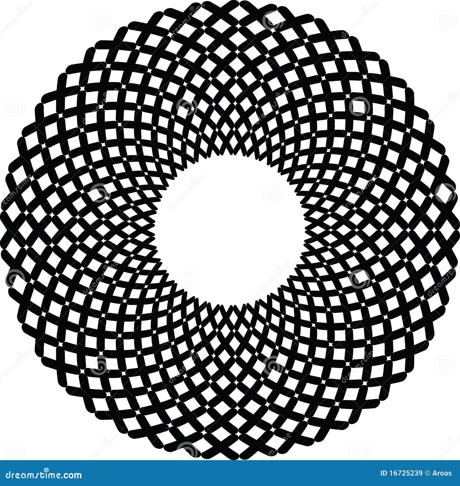 Fondo circular abstracto ilustración del vector. Ilustración de ...