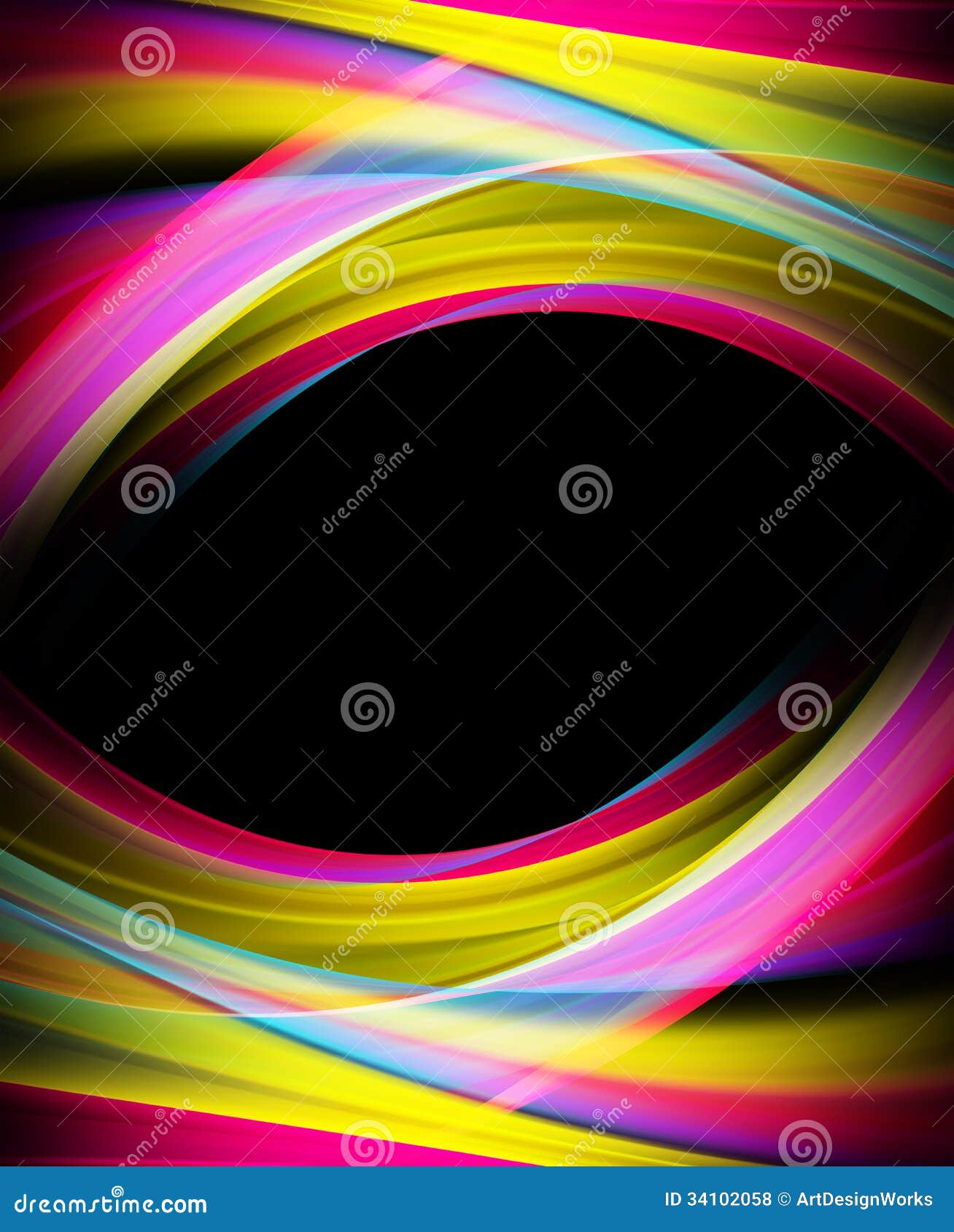 Fondo colorido abstracto stock de ilustración. Ilustración de ...