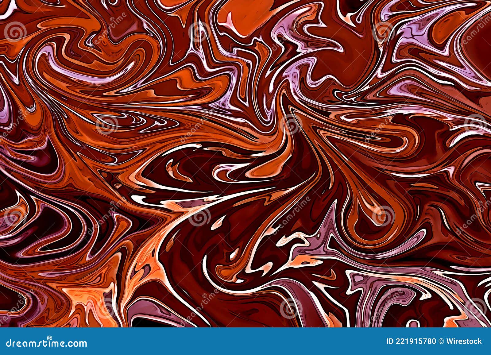 Fondo Colorido Abstracto Hecho De Formas Curvas Entrelazadas Stock de ...