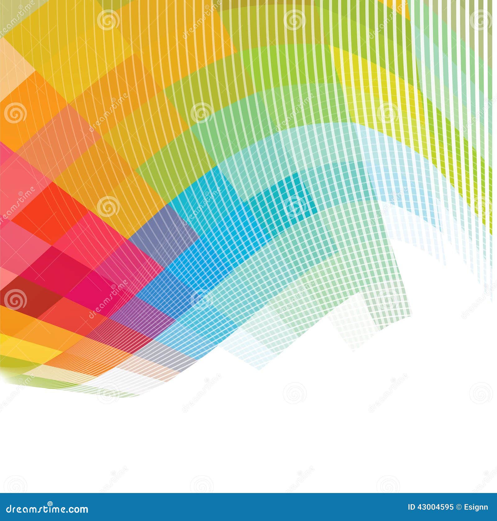 Fondo Colorido Abstracto, Vector Ilustración del Vector - Ilustración ...