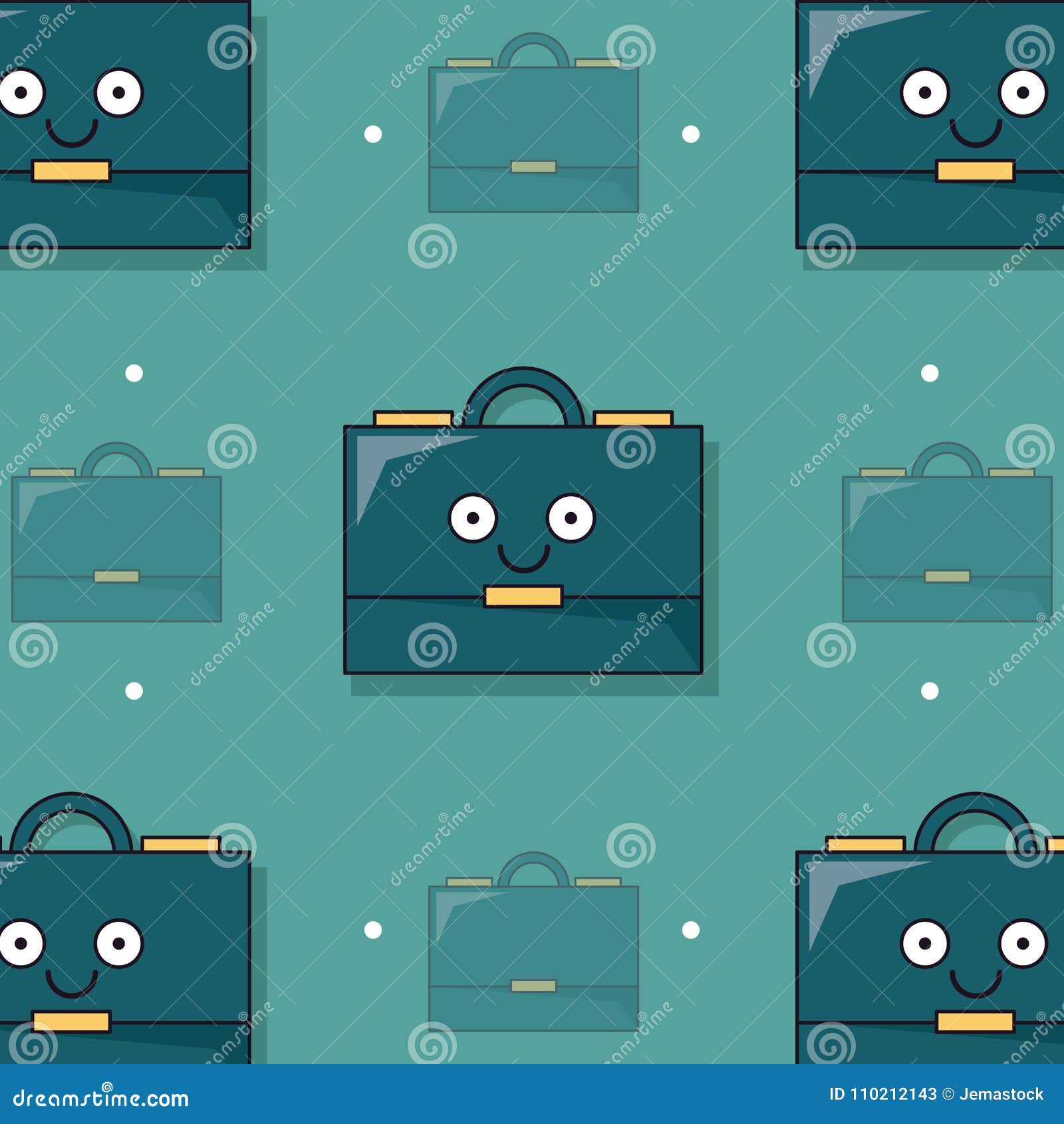 Fondo Colorido Con El Modelo De La Cartera Ejecutiva Animada ...