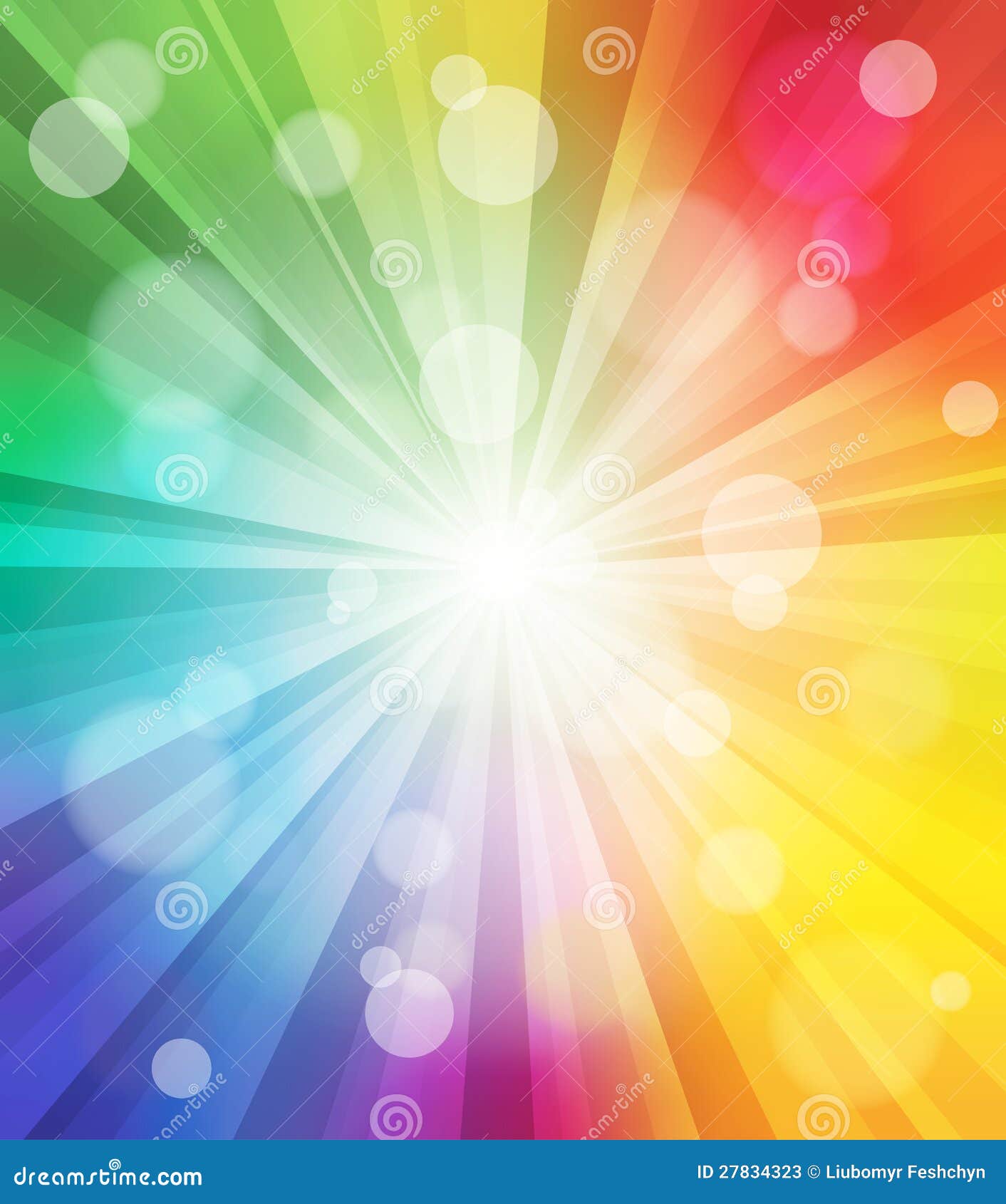 Fondo Colorido Del Efecto Luminoso Ilustración del Vector - Ilustración ...