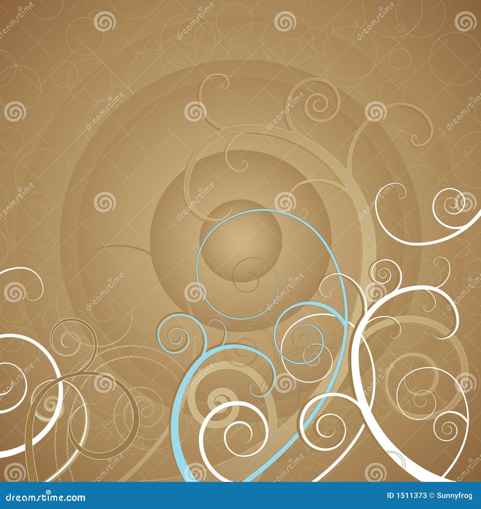 Fondo Con Espirales, Vector Ilustración del Vector - Ilustración de ...